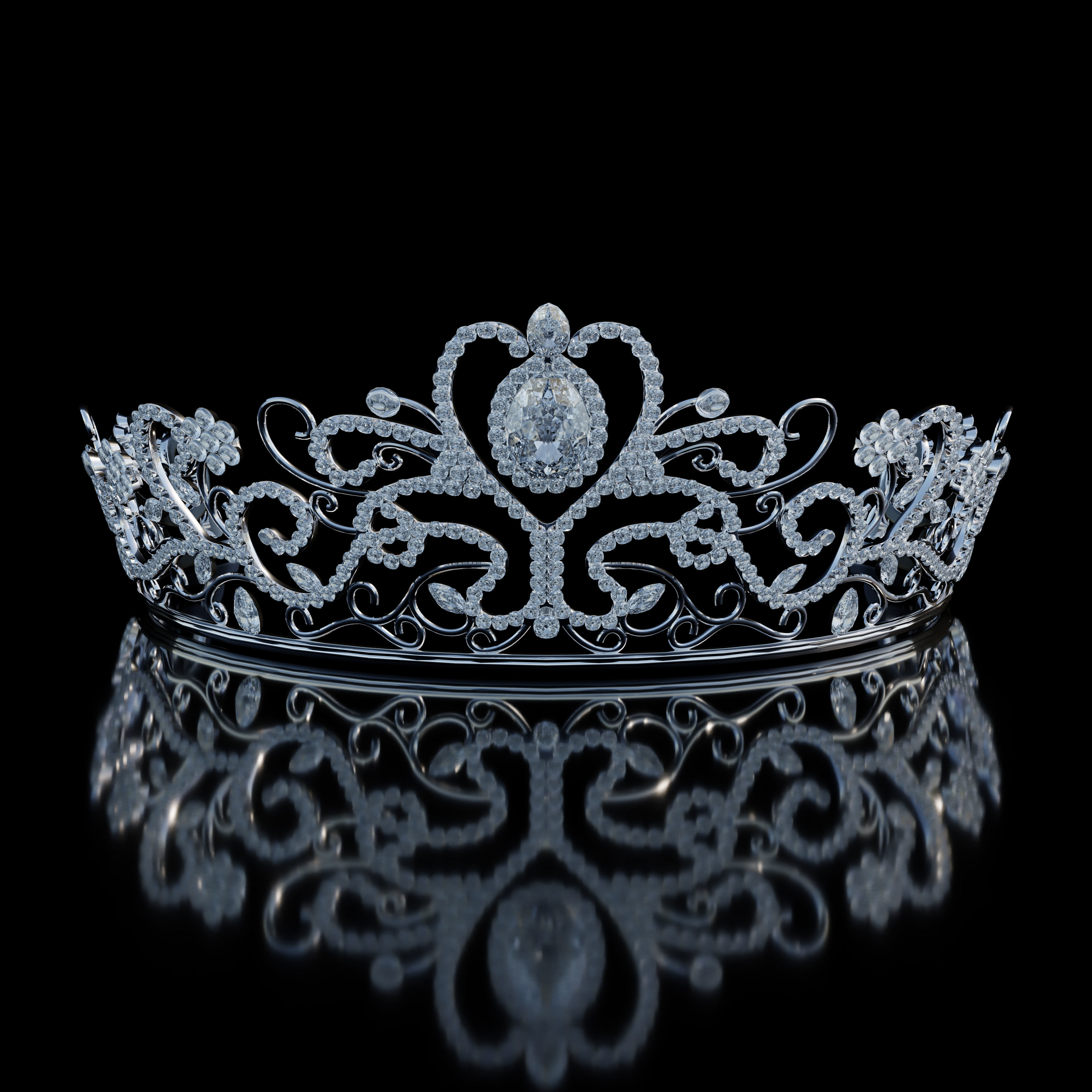 crown 3d model tiara 3D model | CGTrader