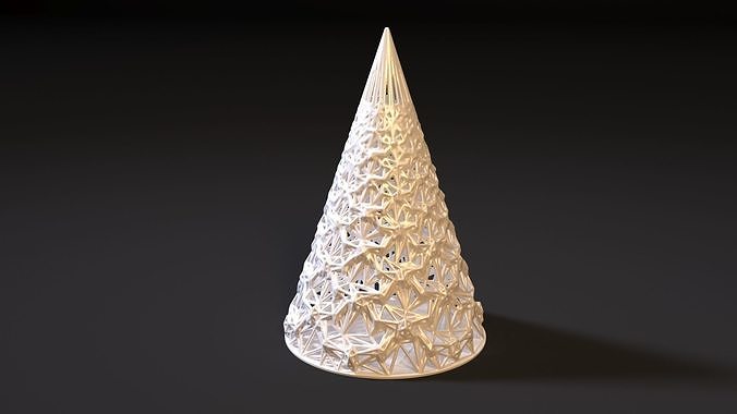 Christmas tree 1 3D model 3D printable | CGTrader