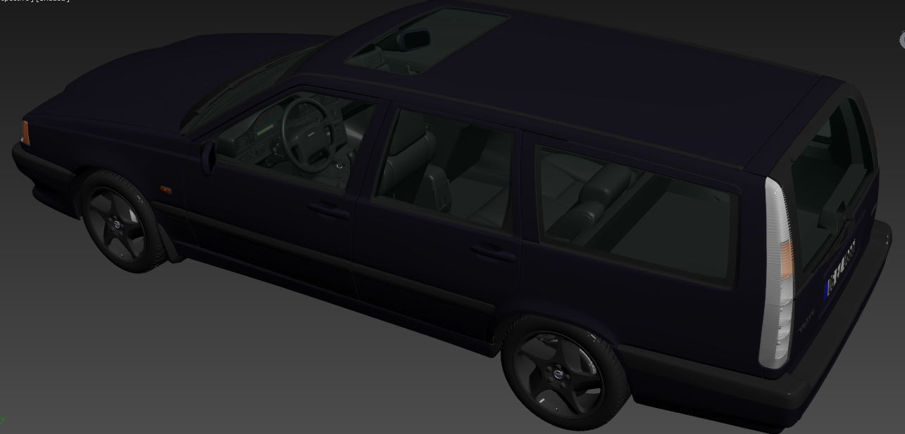Volvo 850 Station Wagon 3D model | CGTrader