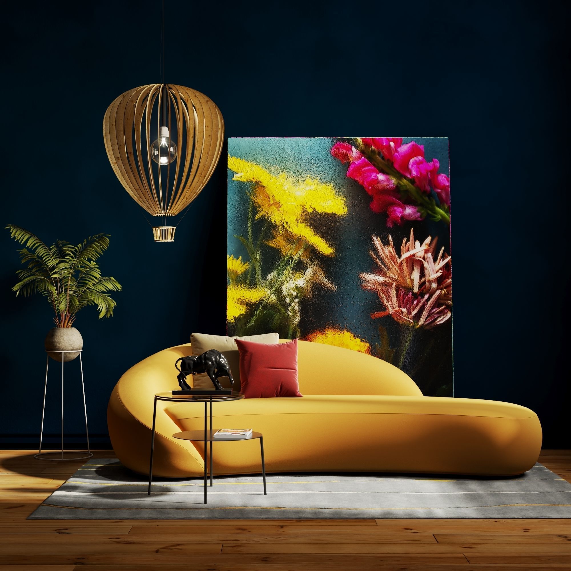 Interior design scene 3D 3D model | CGTrader