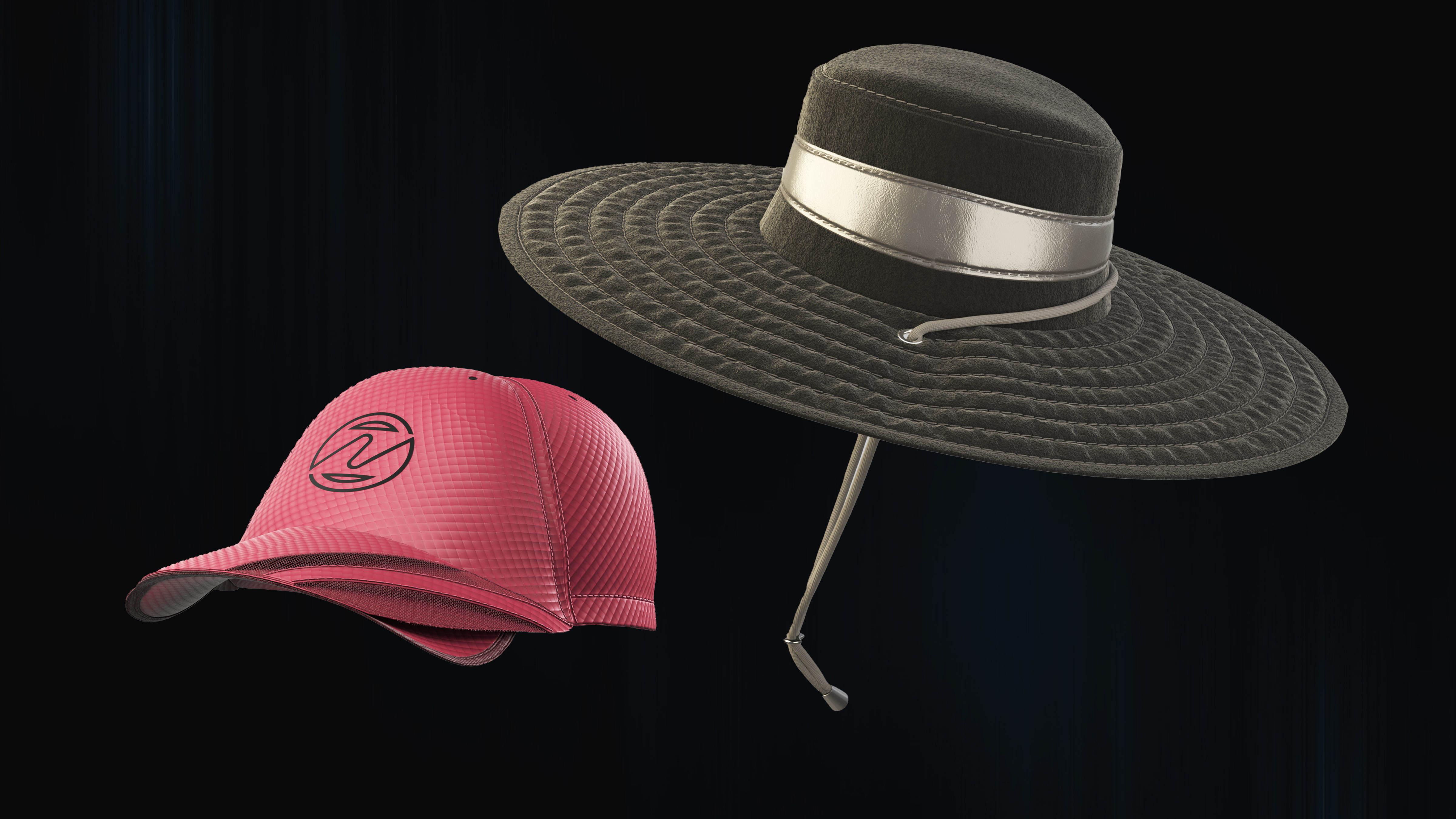 Hats pack 3D model | CGTrader