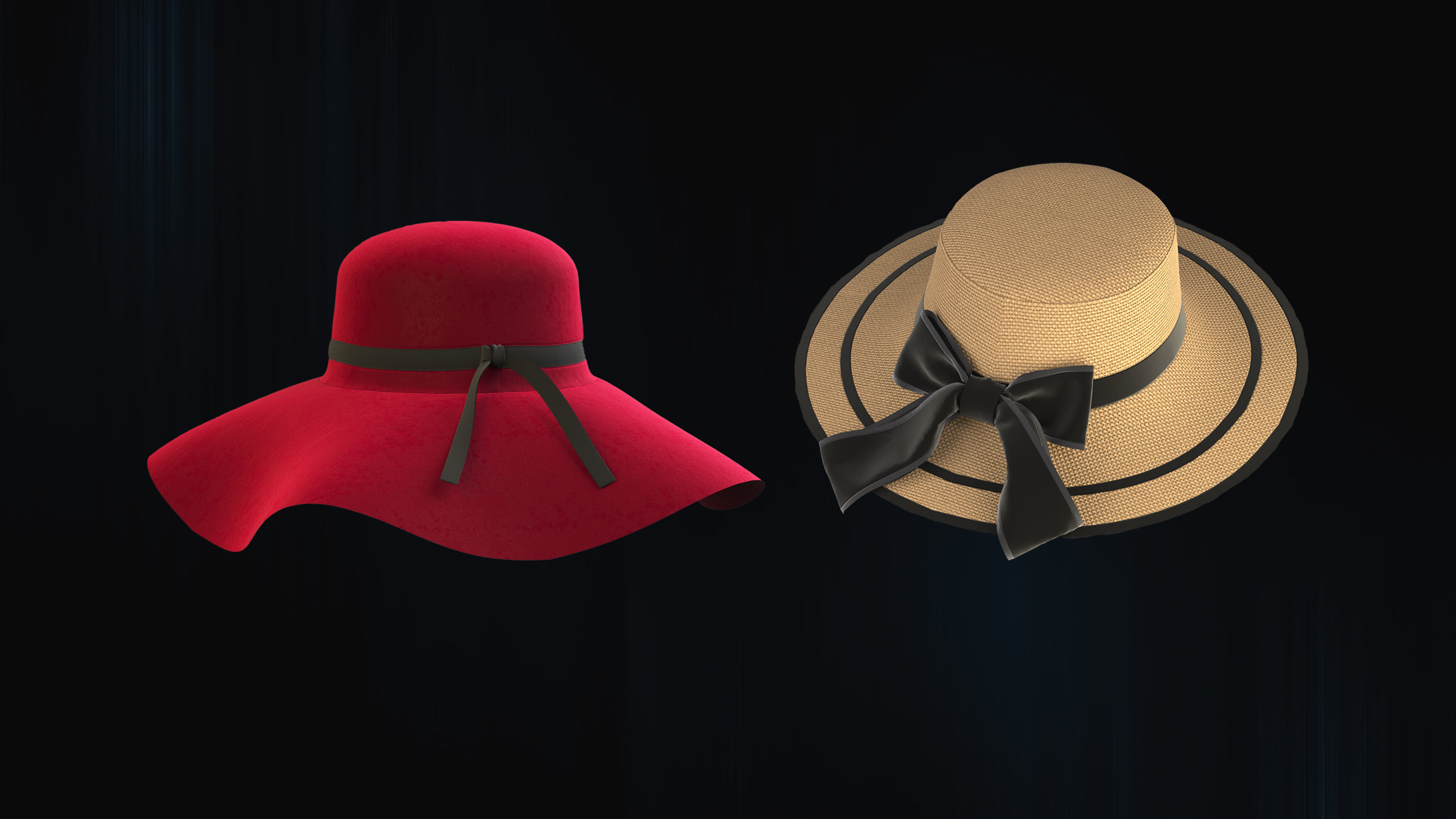 Hats pack 3D model | CGTrader