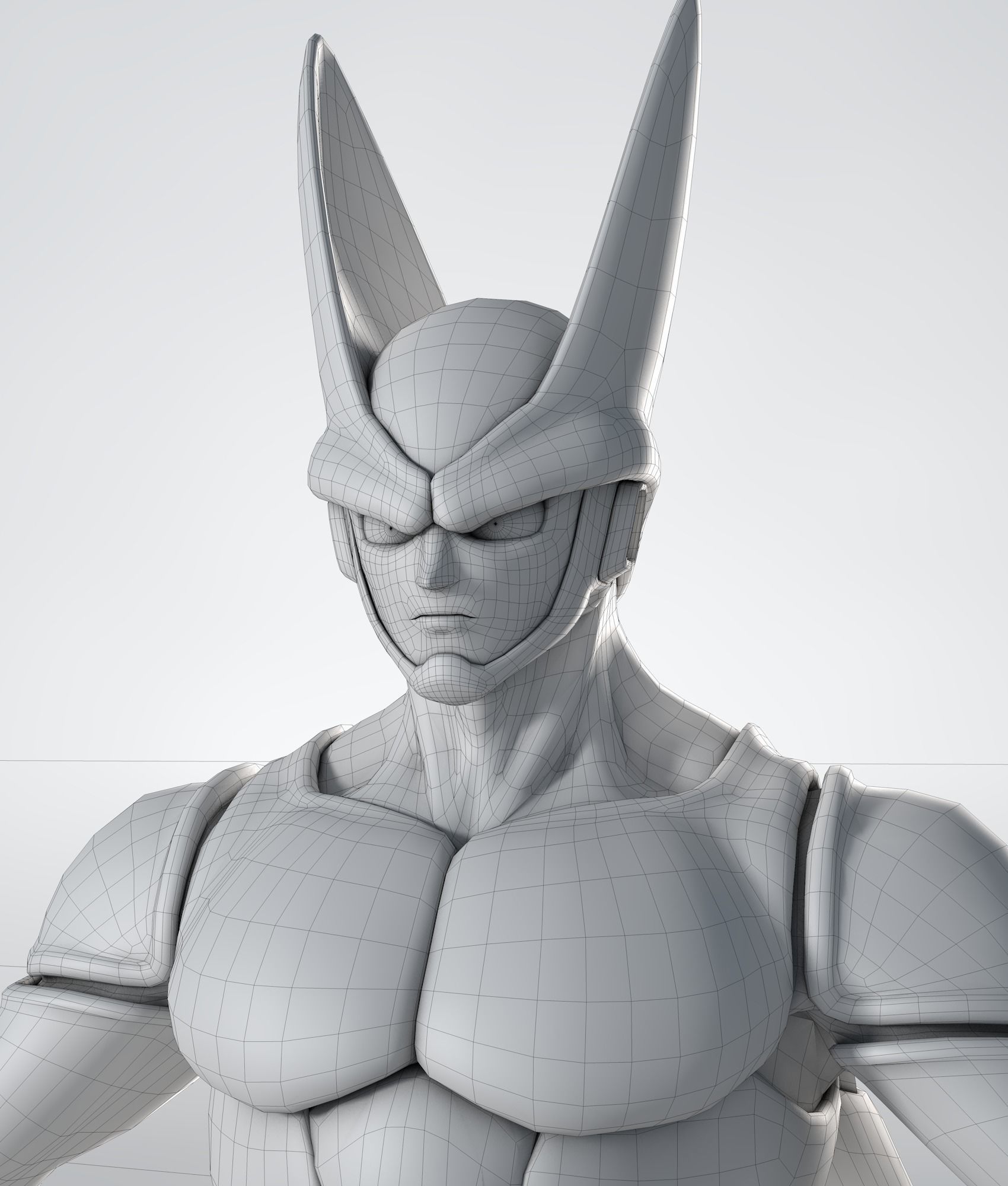 Dragon Ball Z Perfect Cell 3D Model 3D model rigged | CGTrader