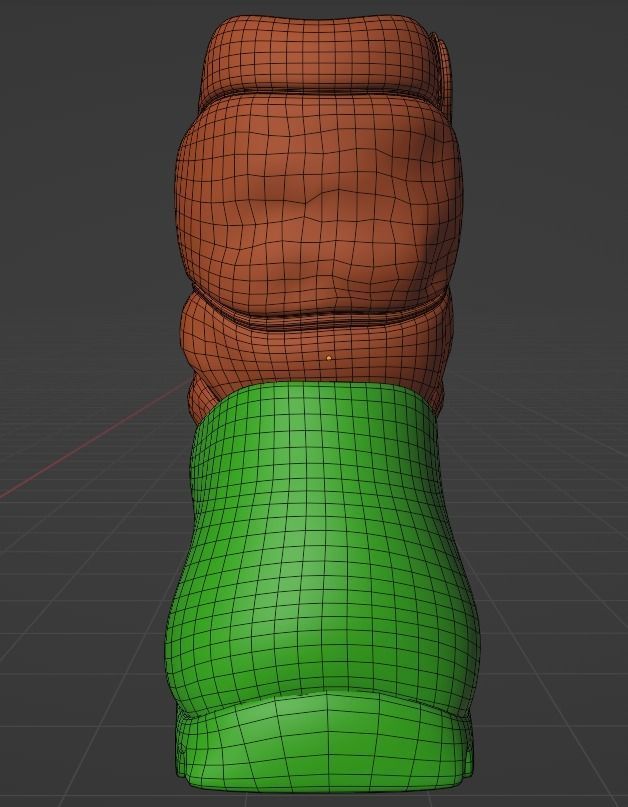 3D model Adidas Yeezy Knit RNR Boot Yellow VR / AR / low-poly | CGTrader