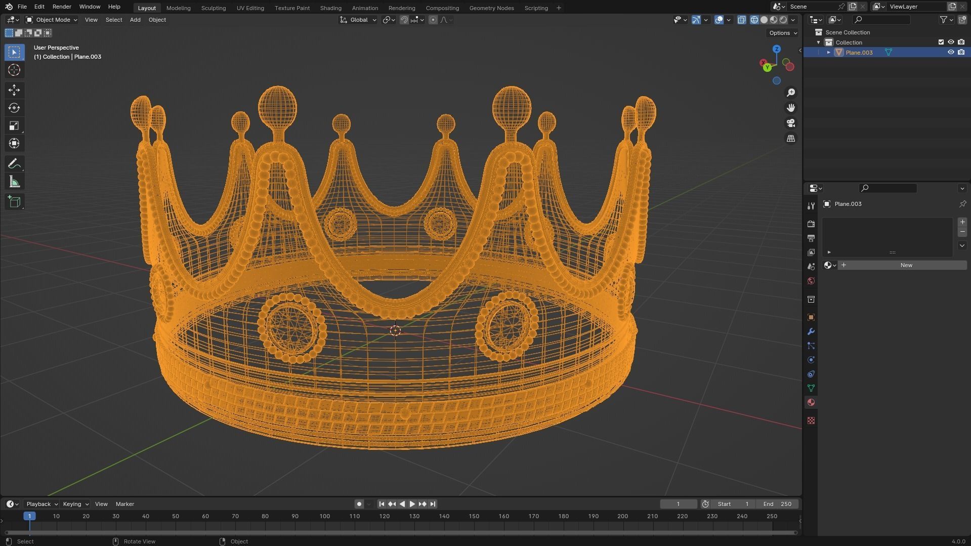 Crown king 3D model | CGTrader