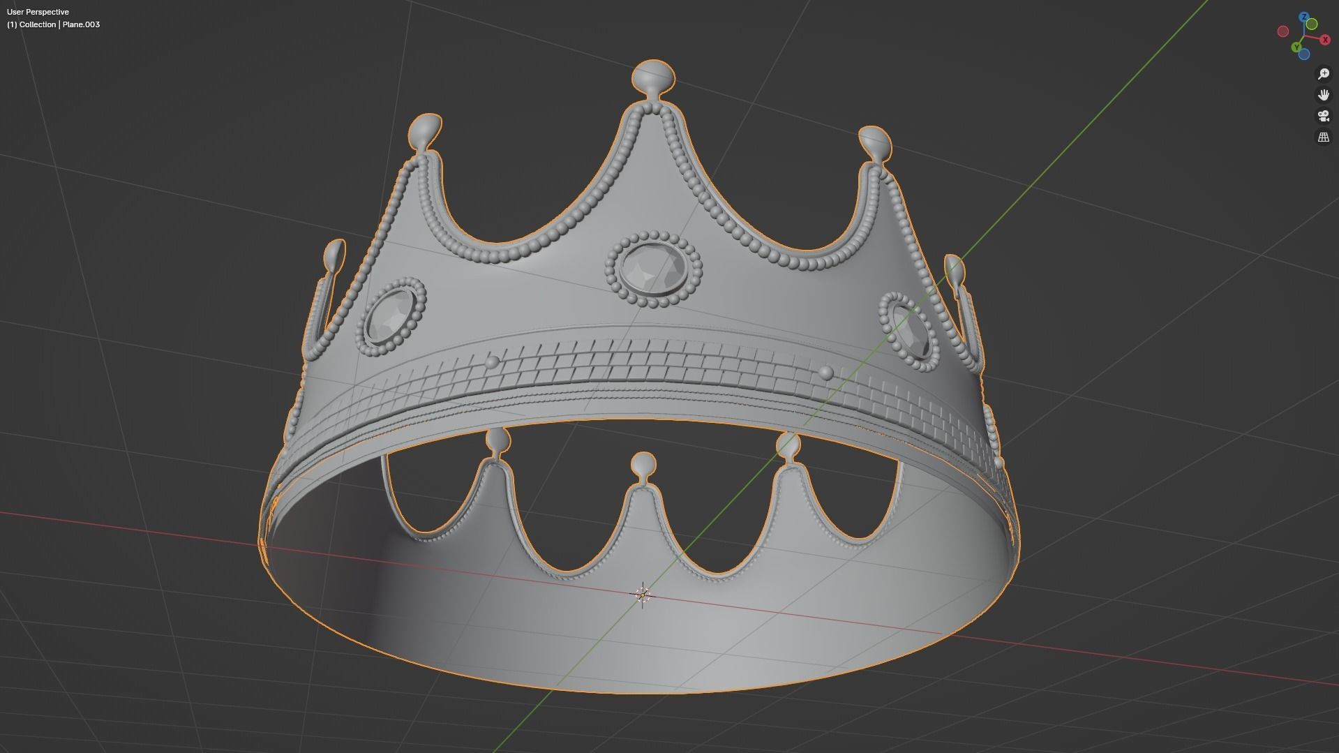 Crown king 3D model | CGTrader