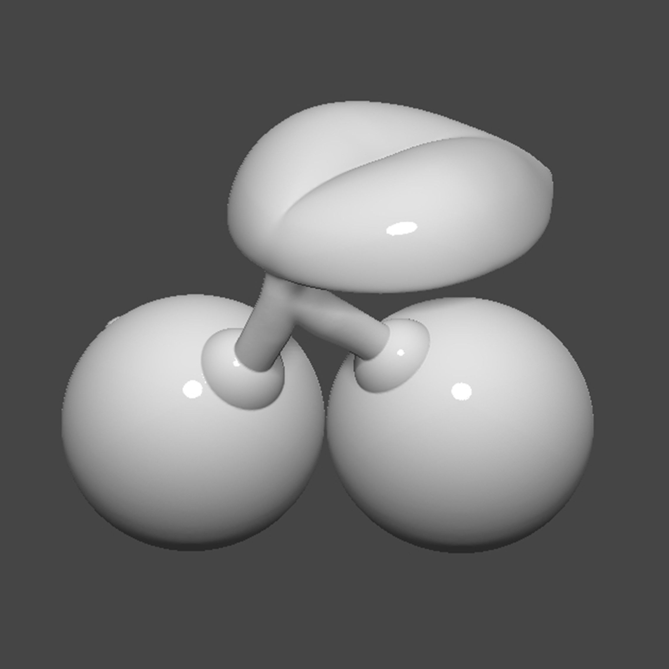 Double Cherry Mario 3D model 3D printable | CGTrader