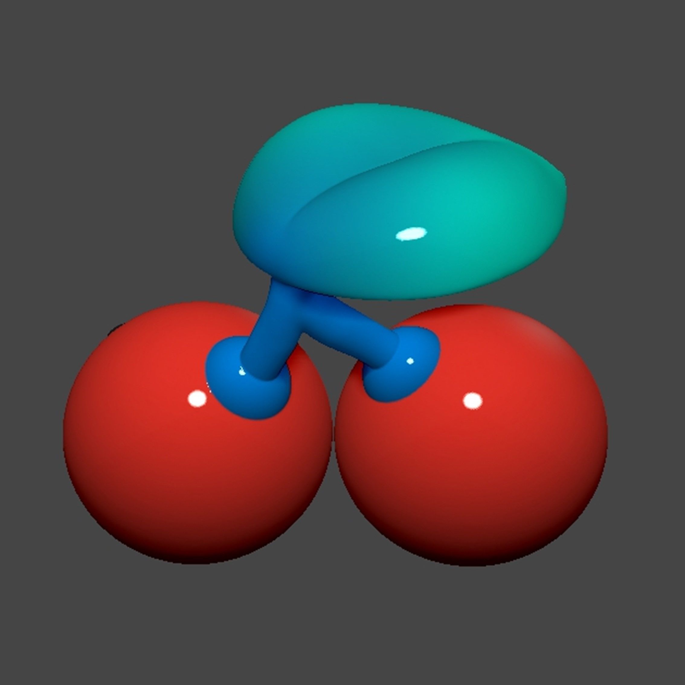 Double Cherry Mario 3D model 3D printable | CGTrader