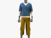 Men outfit - pullover and pants - ZPRG- FBX- OBJ- MTL -TEXTURES 3D ...