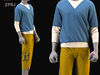 Men outfit - pullover and pants - ZPRG- FBX- OBJ- MTL -TEXTURES 3D ...