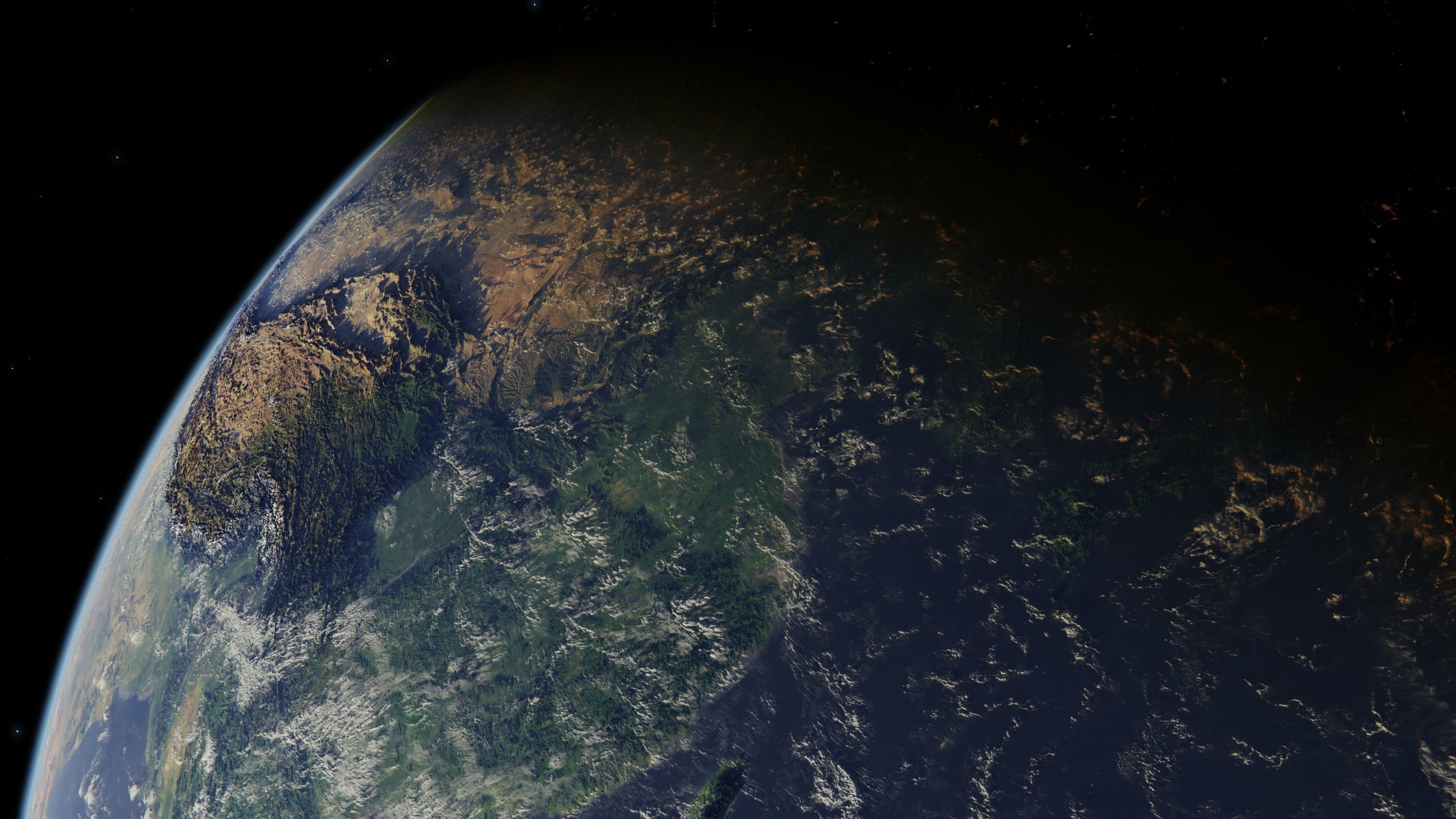 Photorealistic Earth with 43K textures 3D model | CGTrader