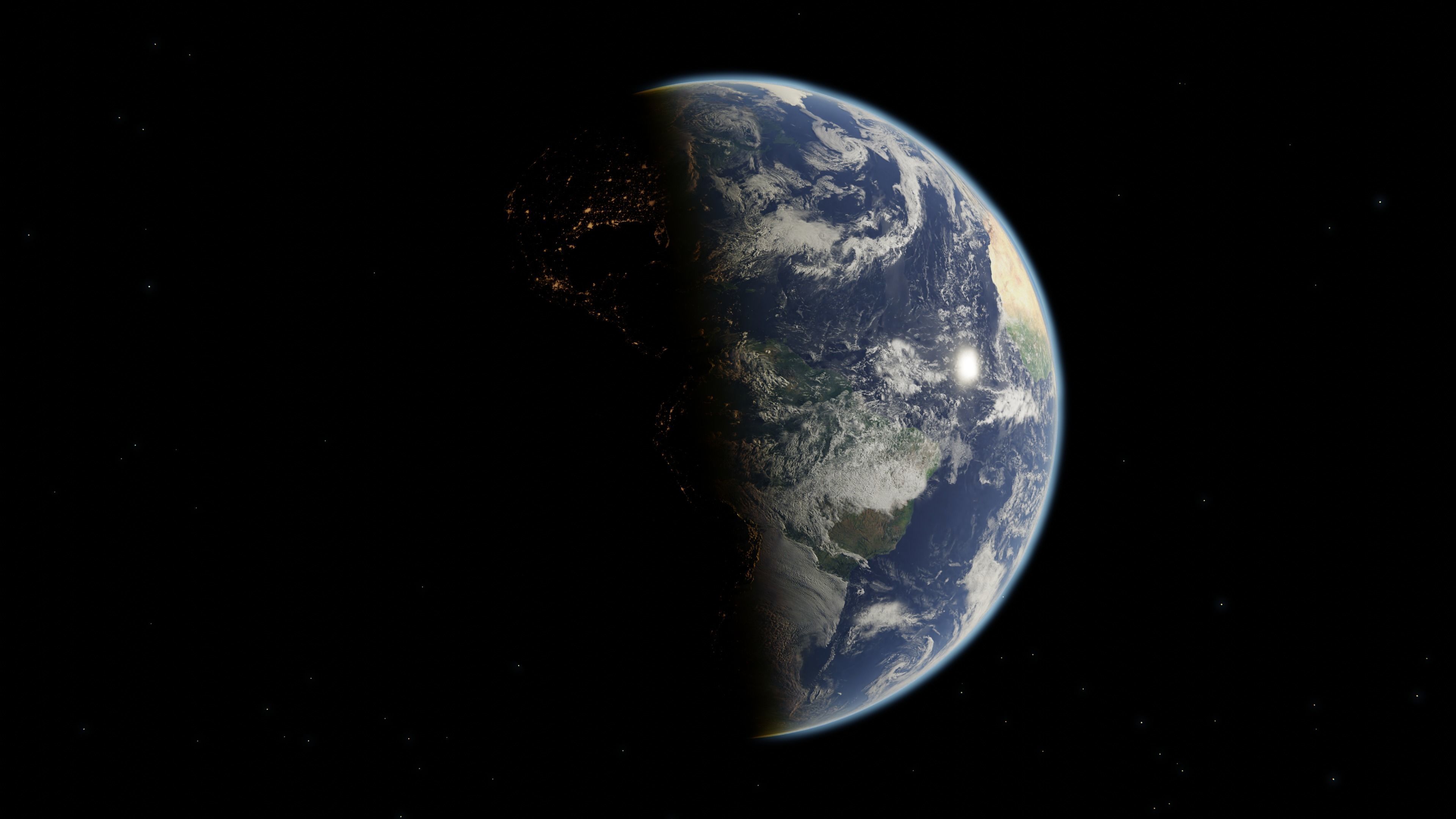Photorealistic Earth with 43K textures 3D model | CGTrader