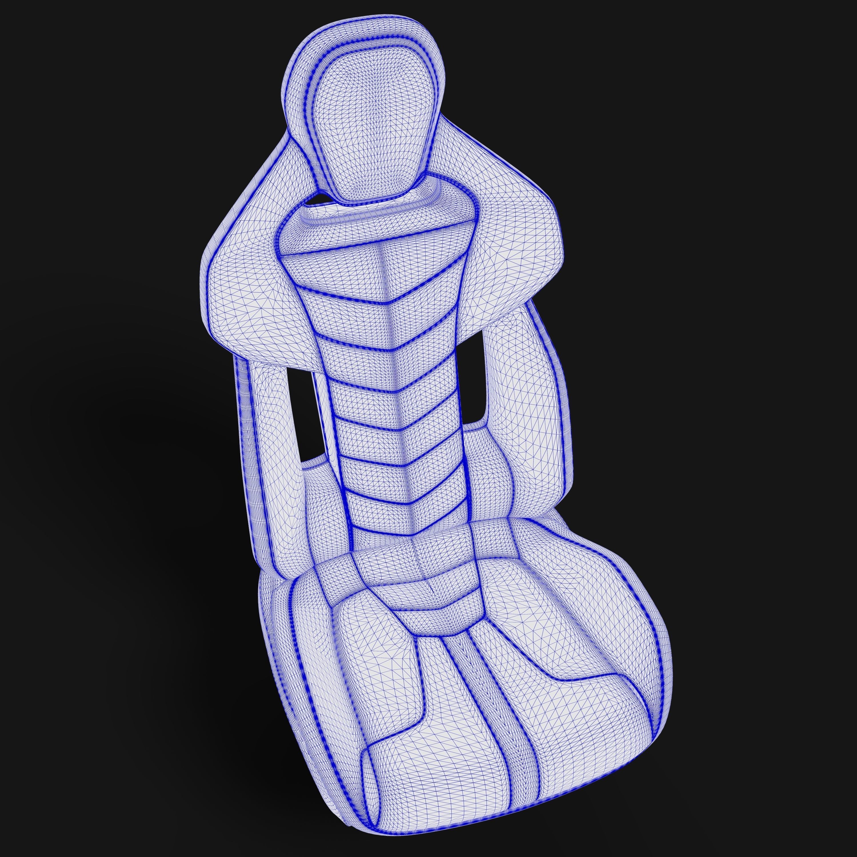 car seat 3D model | CGTrader