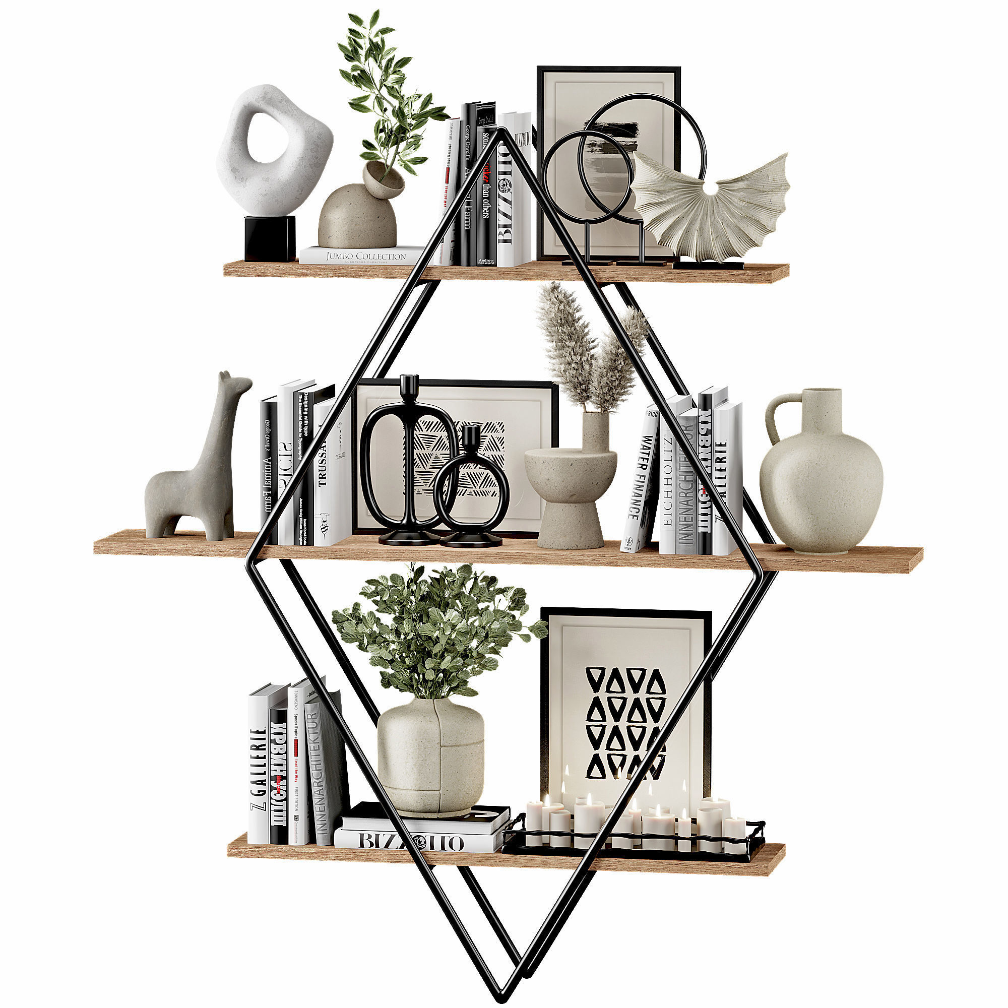 Decorative set23 3D model | CGTrader