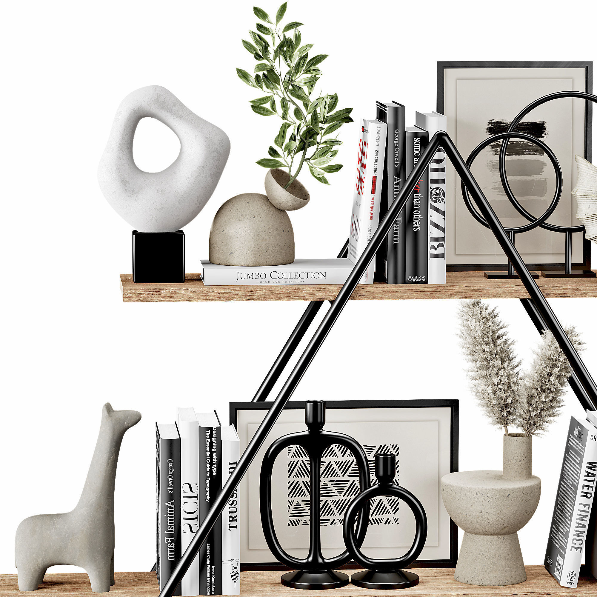 Decorative set23 3D model | CGTrader