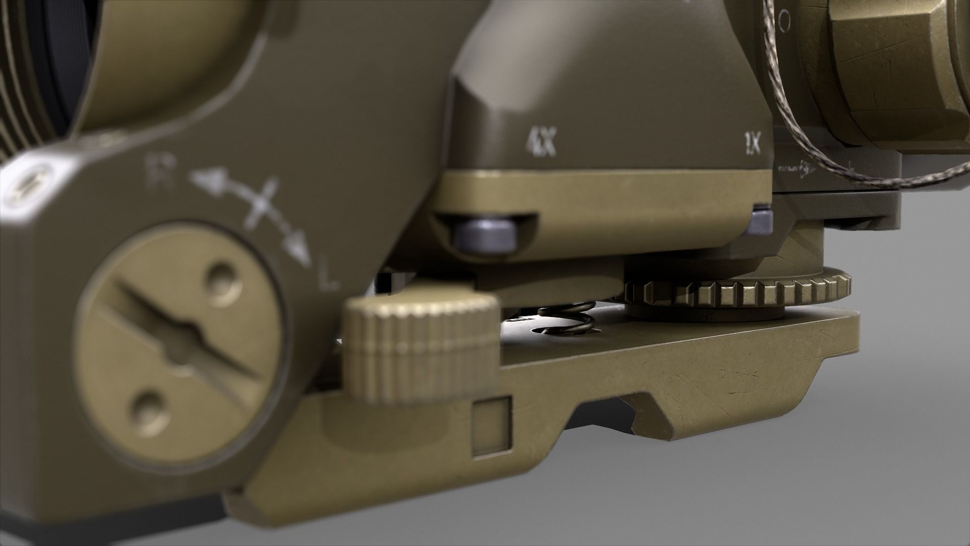3D model Elcan Specter Docter VR / AR / low-poly | CGTrader