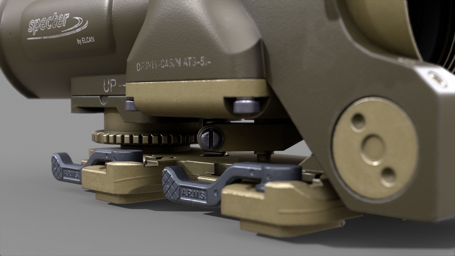 3D model Elcan Specter Docter VR / AR / low-poly | CGTrader