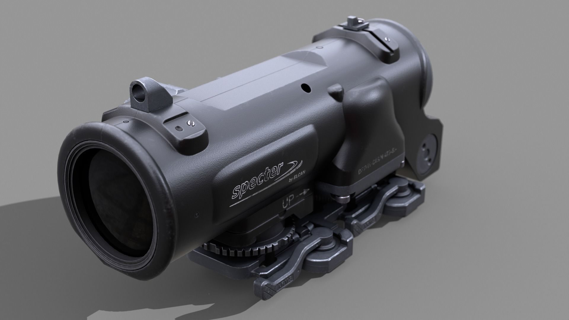 3D model Elcan Specter Docter VR / AR / low-poly | CGTrader