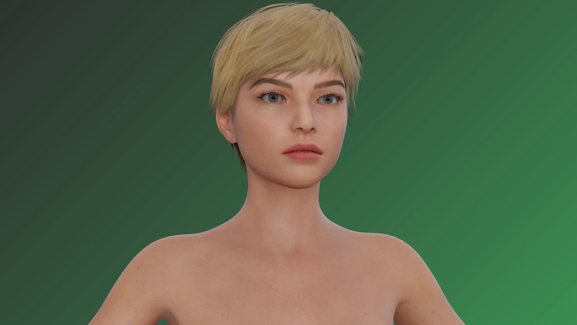 3D model Advanced Realistic Female Character 171 - Rigged - 4K Textures ...