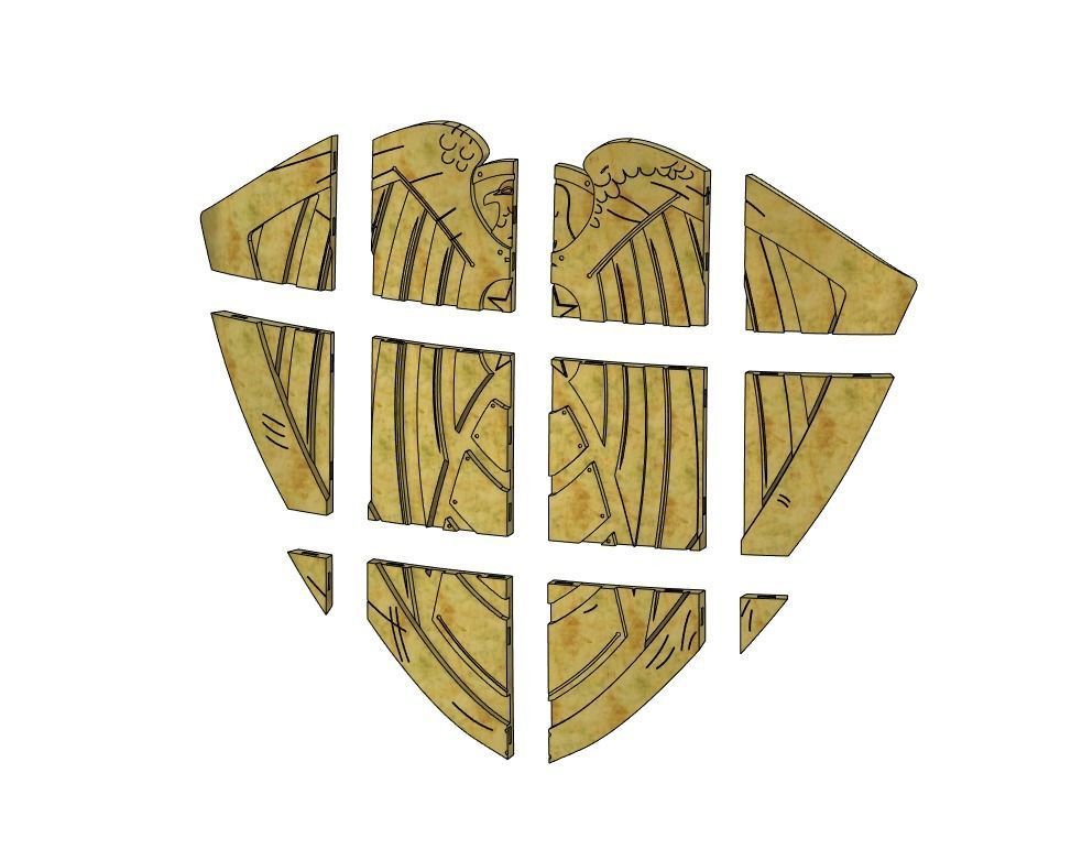 Soldier Boy Shield - The Boys 3D model 3D printable | CGTrader