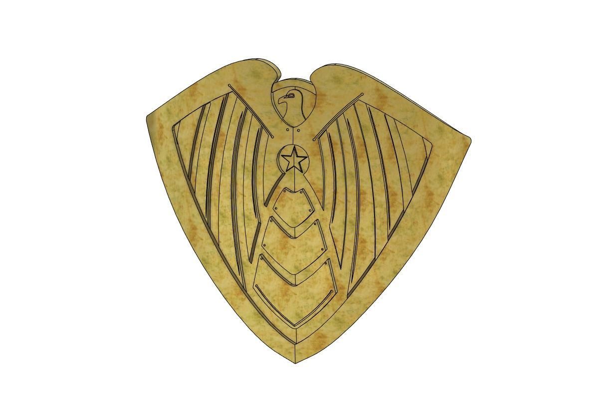 Soldier Boy Shield - The Boys 3D model 3D printable | CGTrader