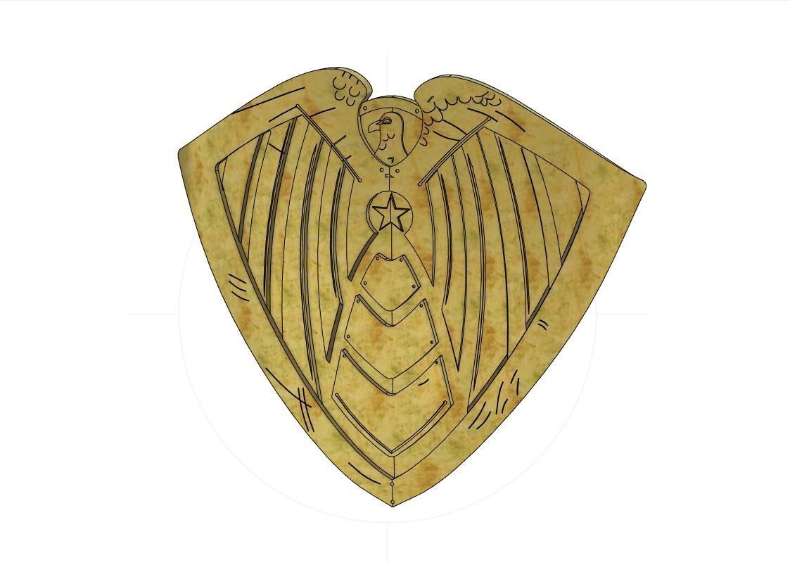 Soldier Boy Shield - The Boys 3D model 3D printable | CGTrader