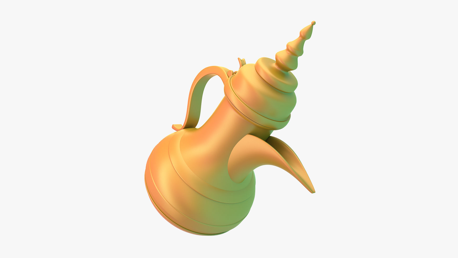 Ramadan Coffee Pot 3D model | CGTrader