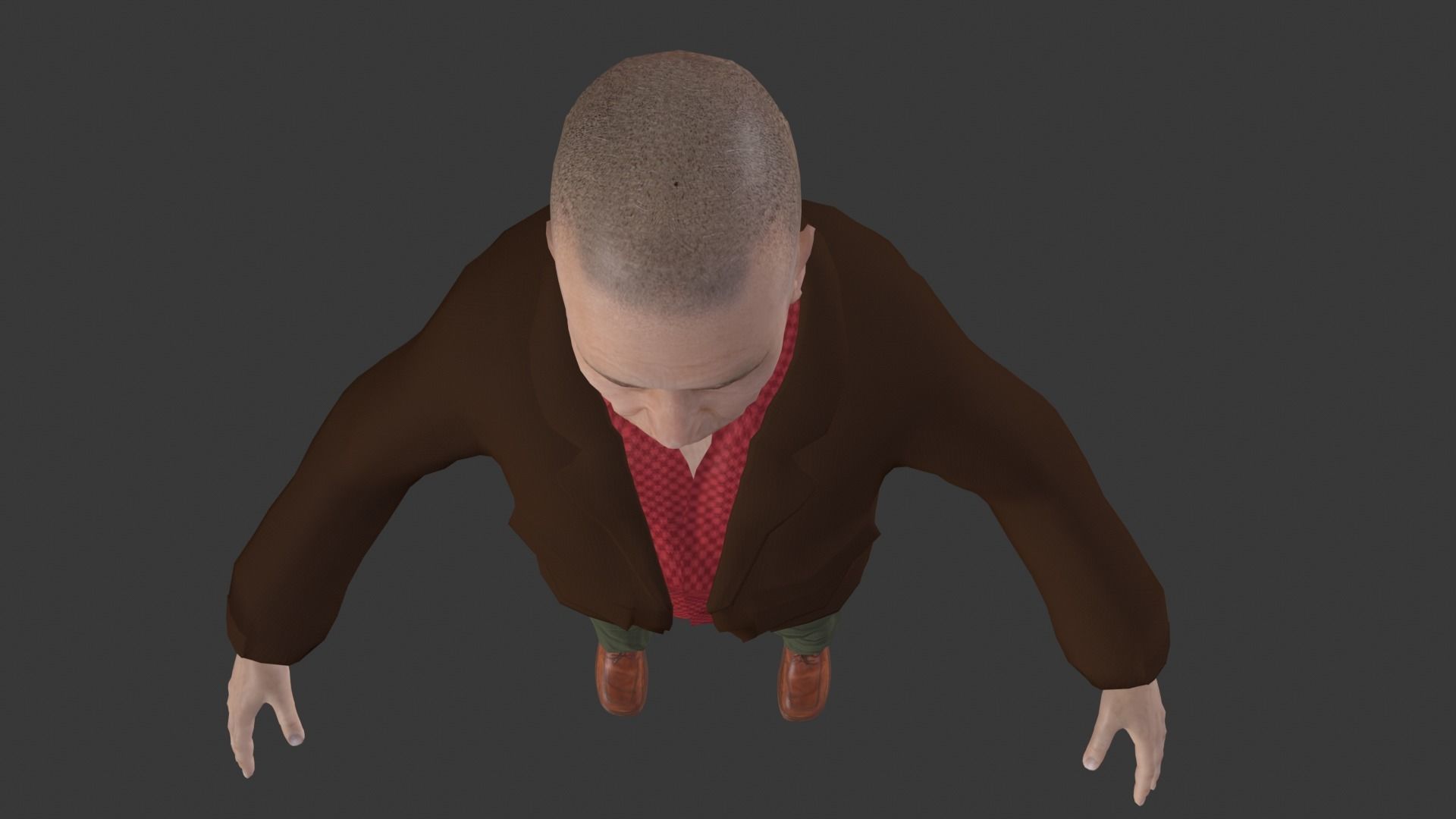 3D model Old men with rig VR / AR / low-poly | CGTrader