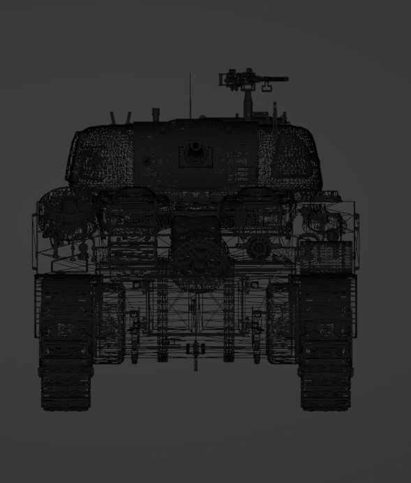 M4 Sherman 3D model | CGTrader