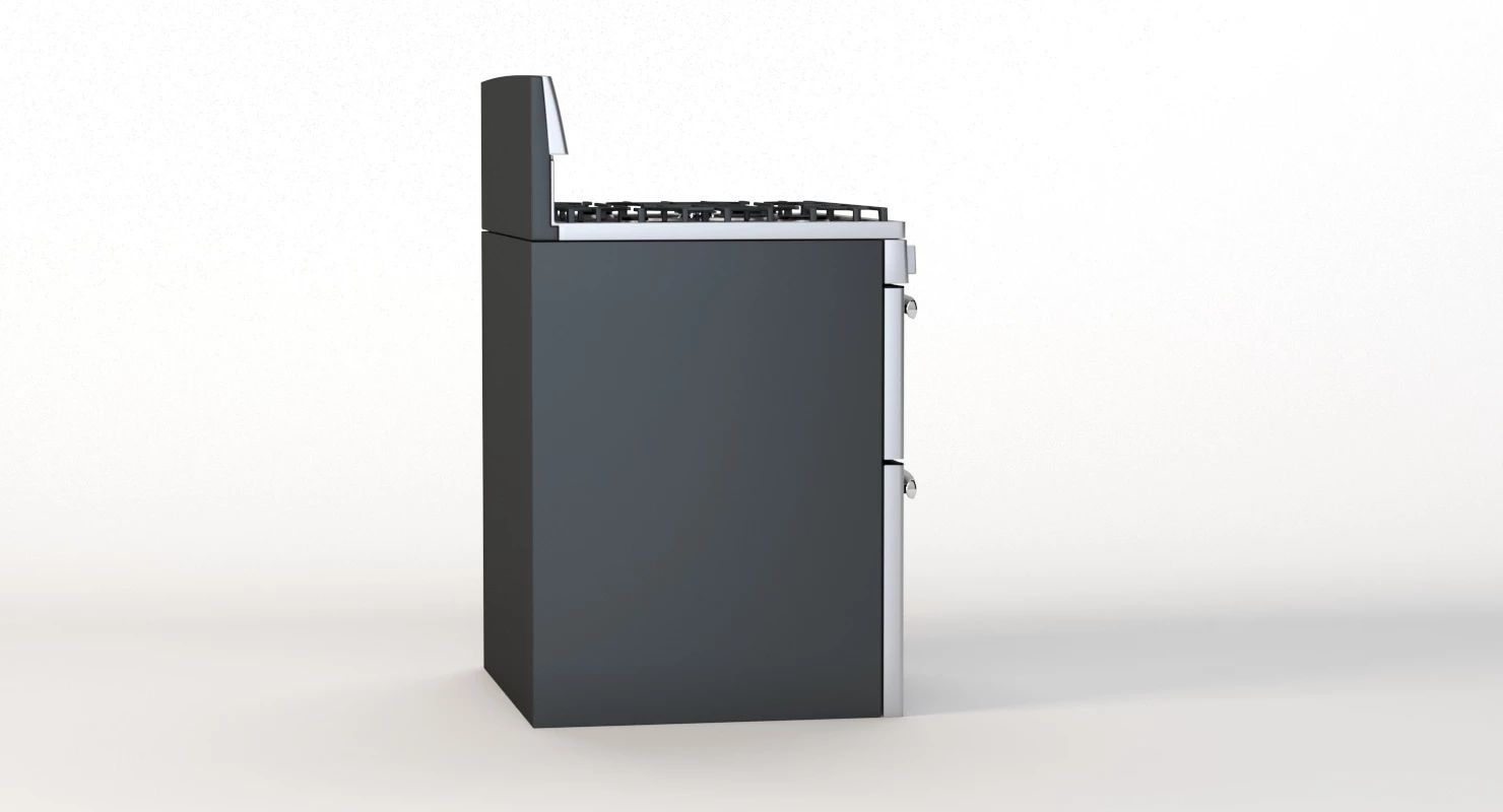 General Electric Profile Series 30 Free Standing Gas 3D model | CGTrader