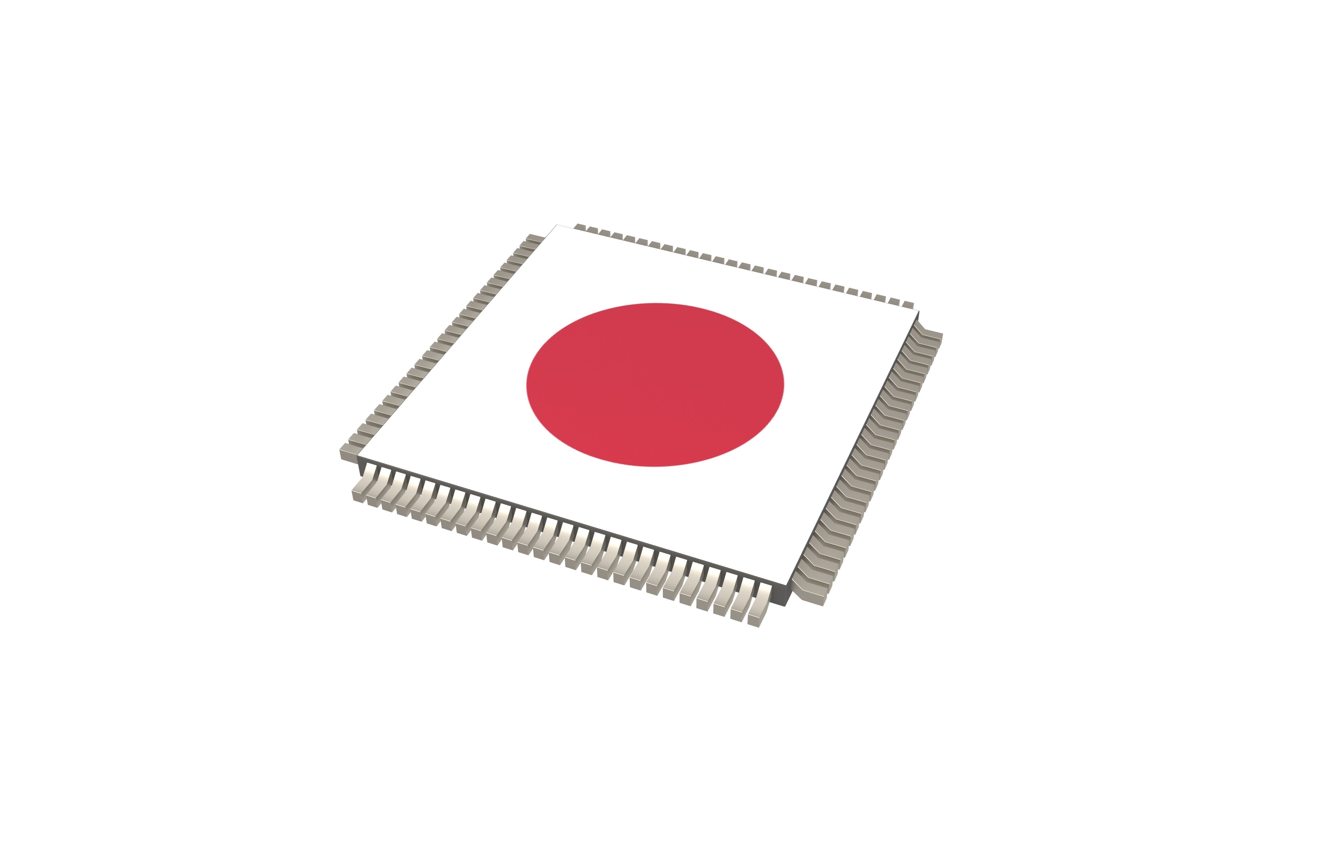 3D model Japan Chip v1 001 VR / AR / low-poly | CGTrader
