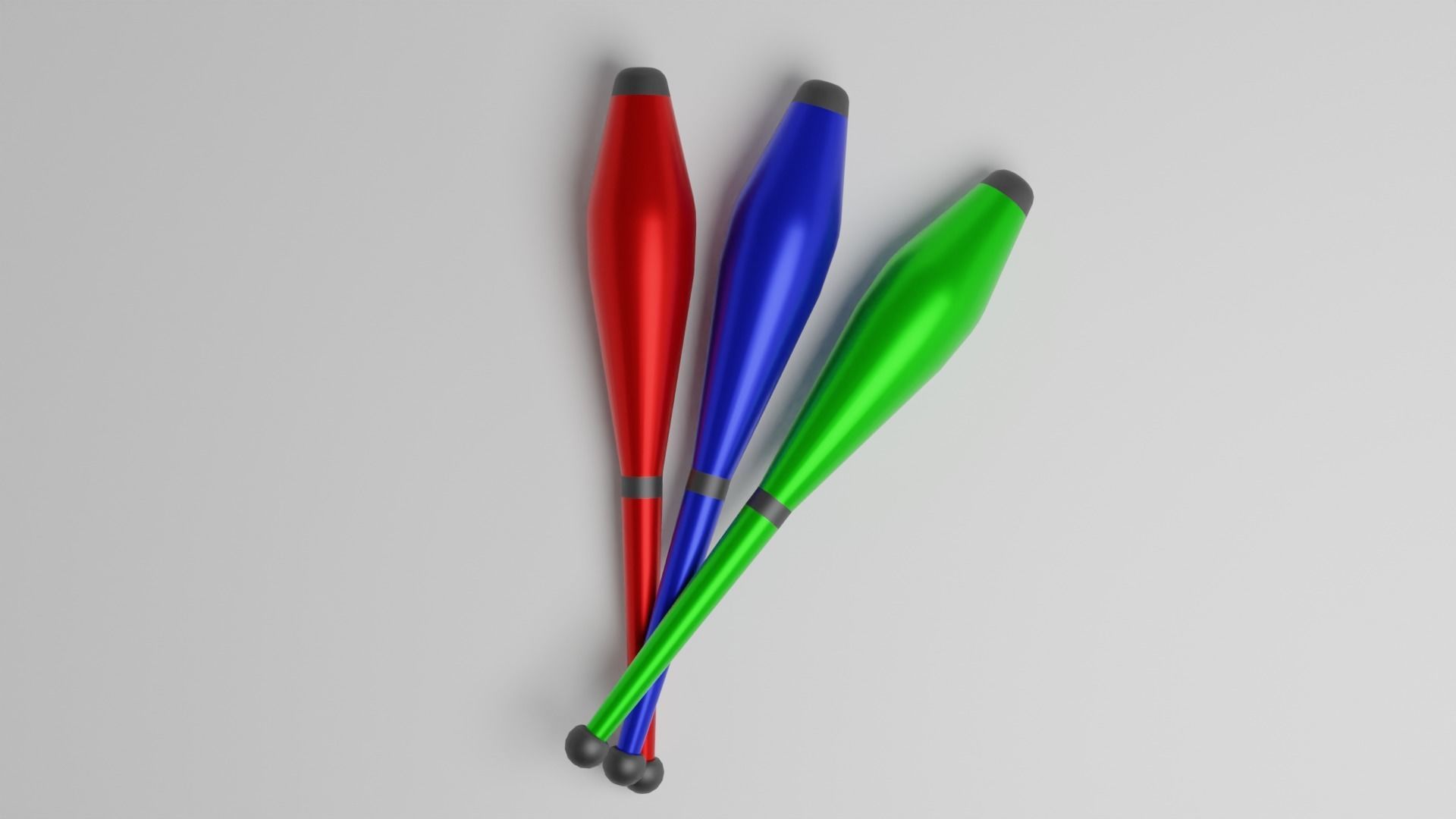 3D model Juggling pins VR / AR / low-poly | CGTrader