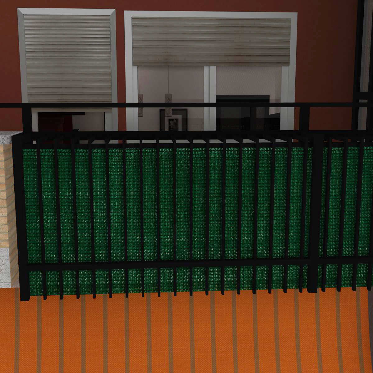 Typical spanish building 3D model | CGTrader
