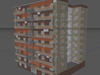 Typical spanish building 3D model | CGTrader
