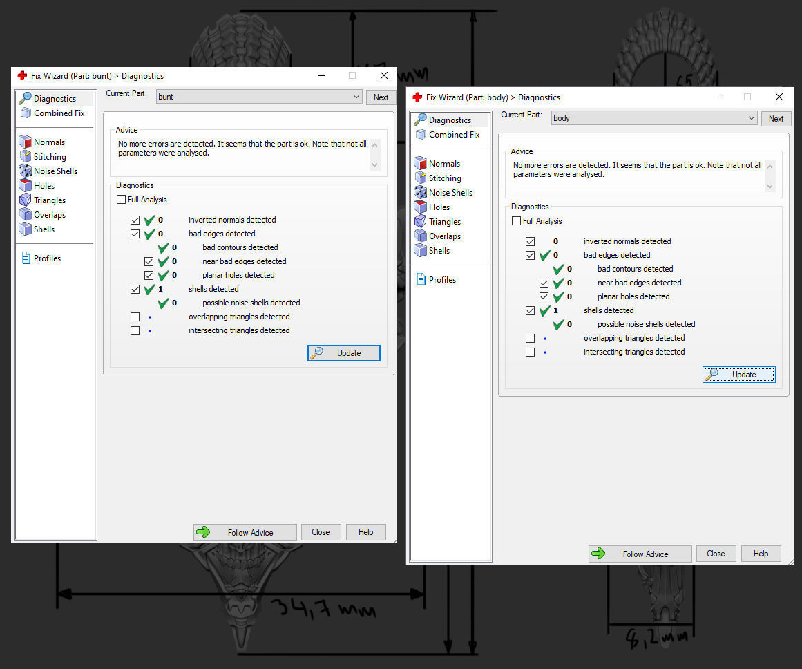 Biomechanical Trident Skull Pendant 3D model 3D printable | CGTrader