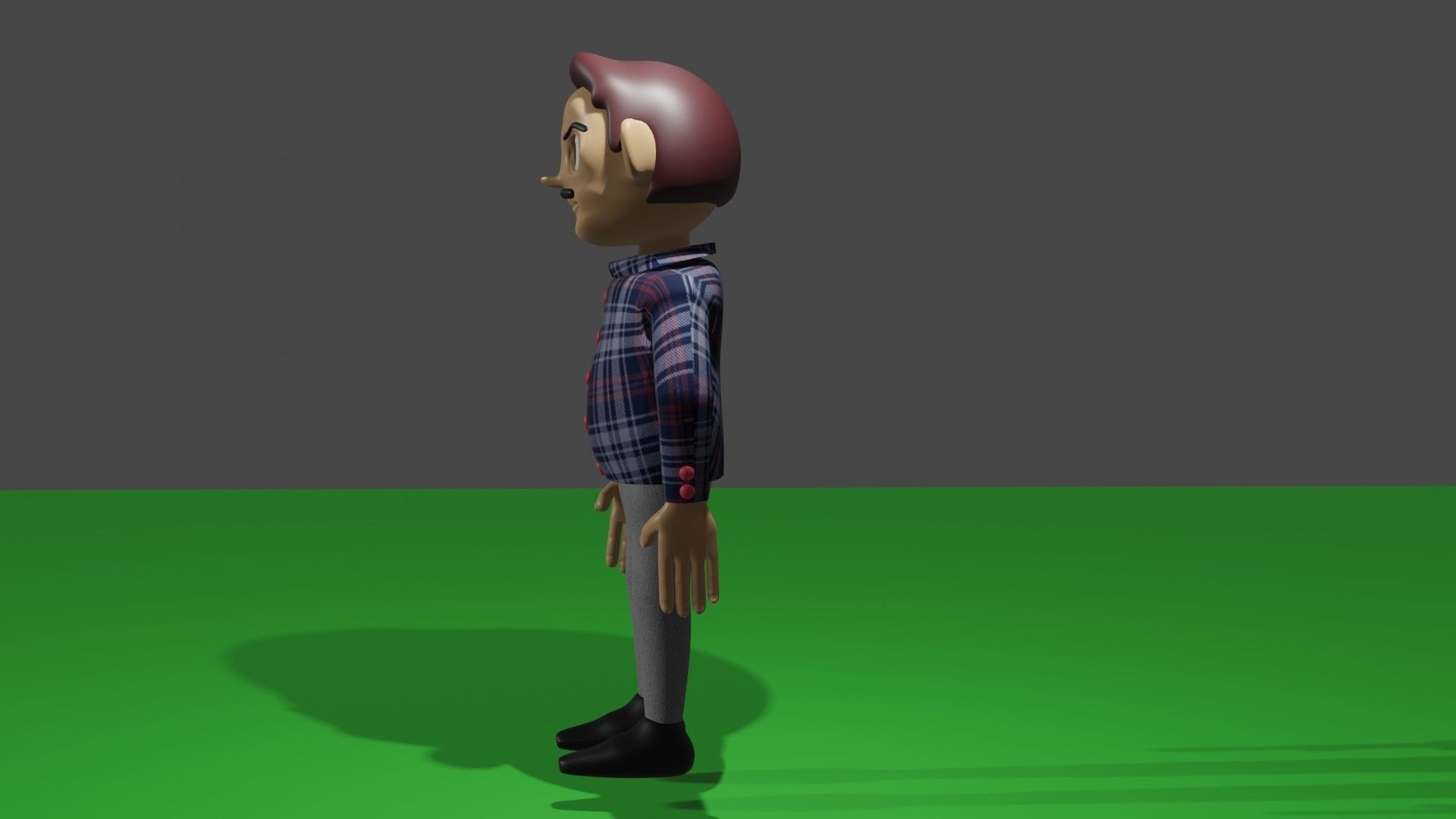 CARTOON MAN WITH ARMATURE free 3D model animated | CGTrader