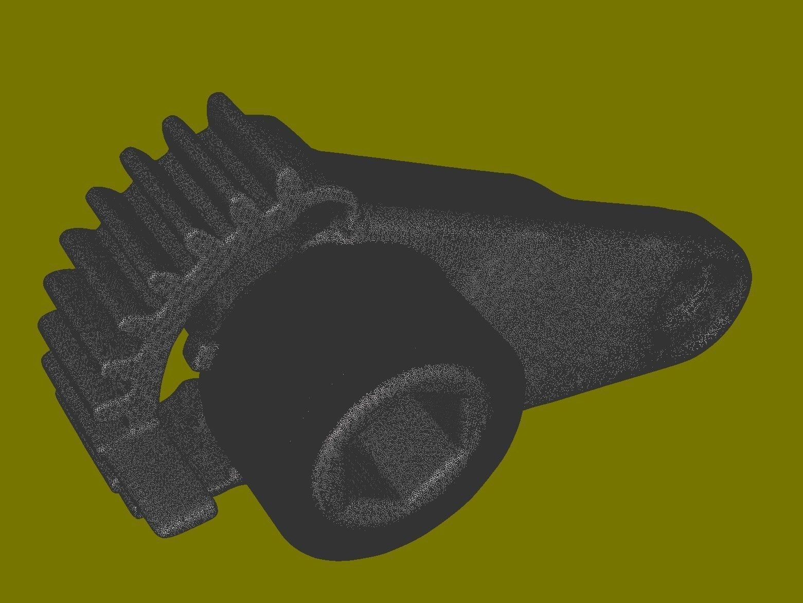 CITROEN C4 PEUGEOT 307 DS Climate Heater Temp Actuator Gear 3D model 3D ...