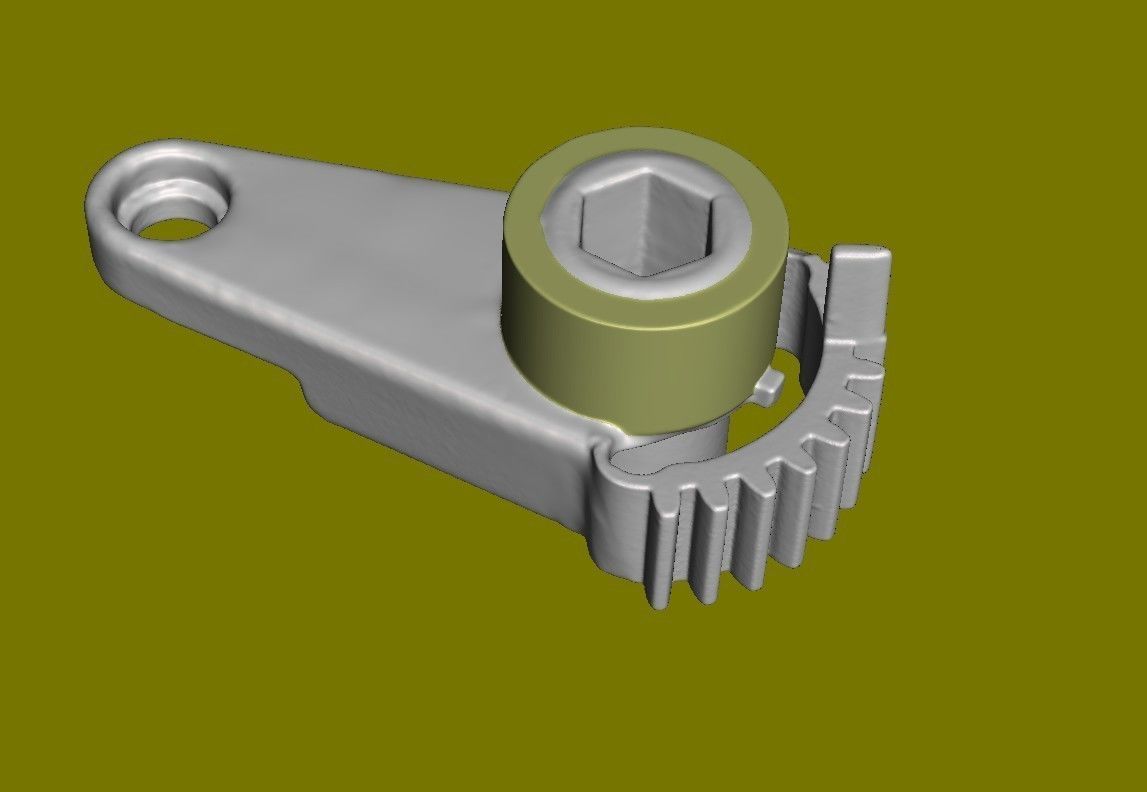 CITROEN C4 PEUGEOT 307 DS Climate Heater Temp Actuator Gear 3D model 3D ...