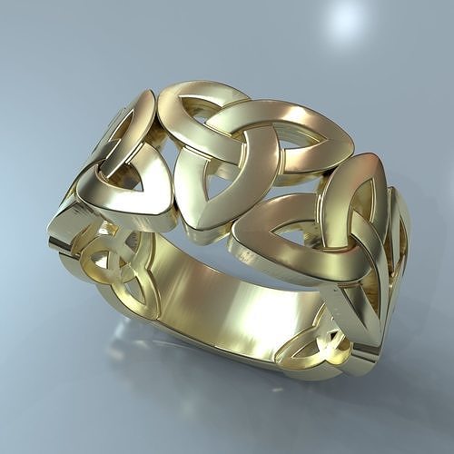 irish wedding ring or eternal love 3dm 3D model 3D printable | CGTrader