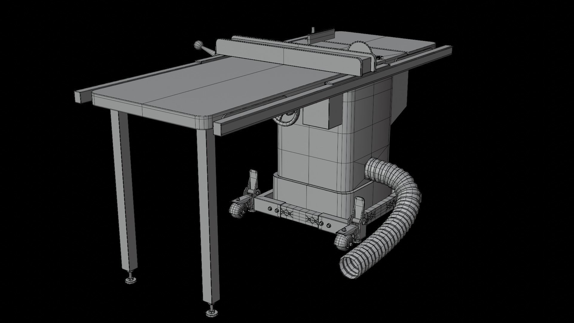 Table Saw 3D model | CGTrader