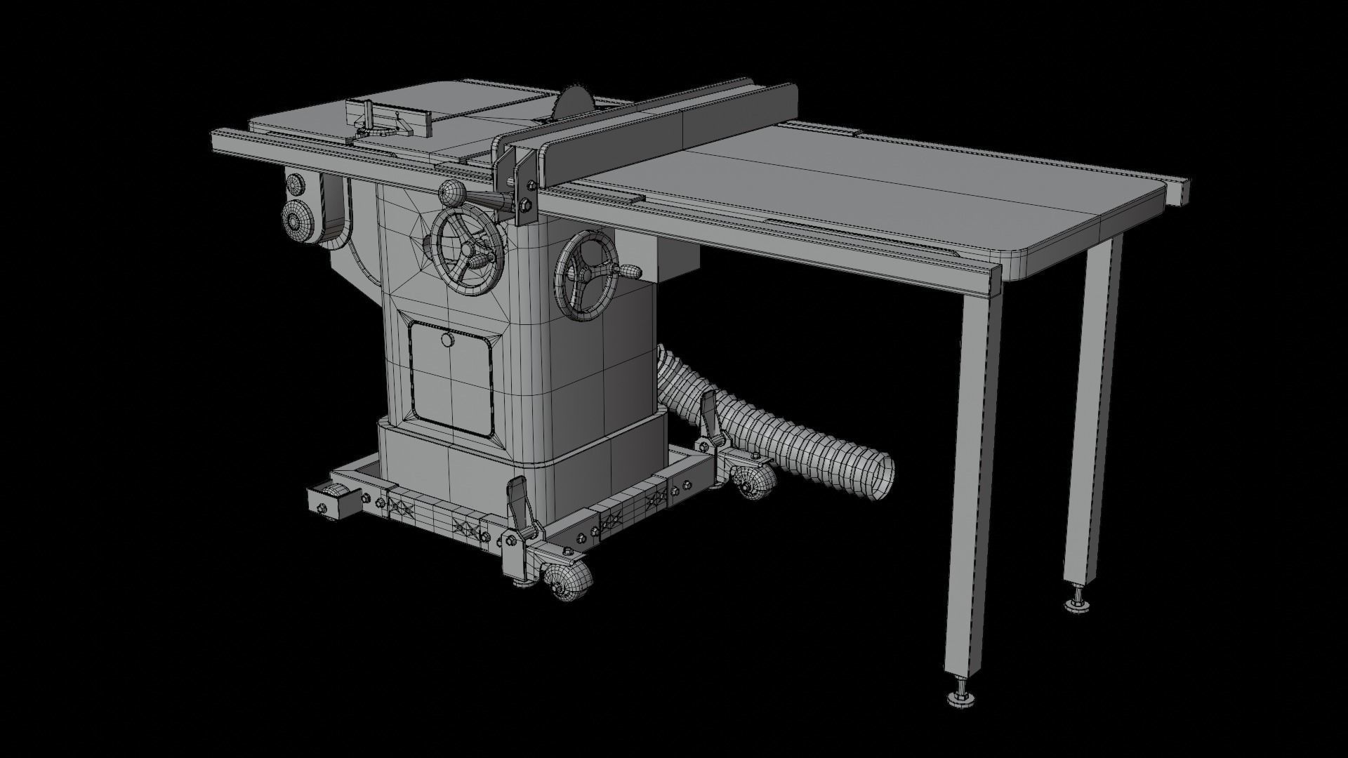 Table Saw 3D model | CGTrader