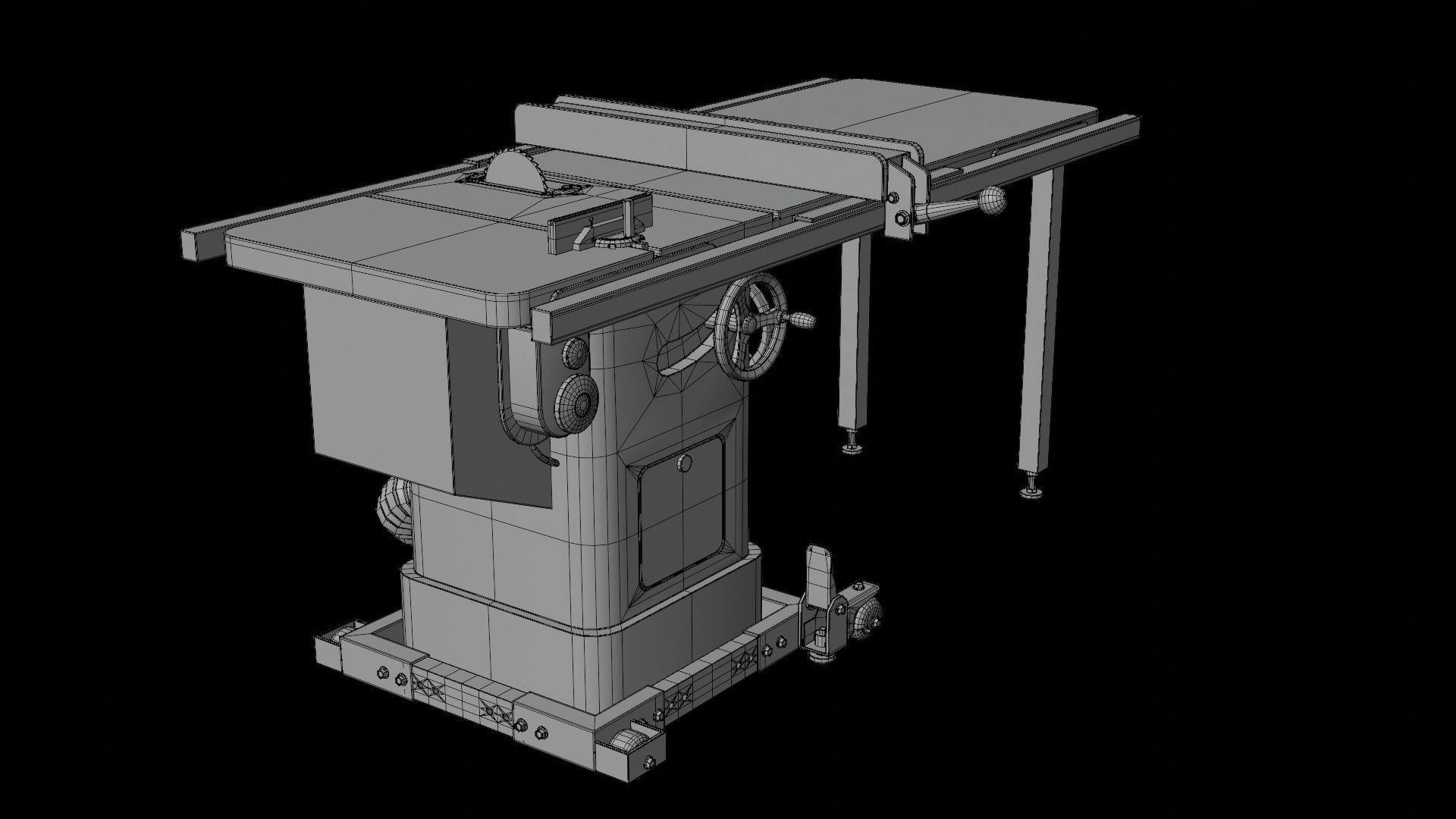 Table Saw 3D model | CGTrader