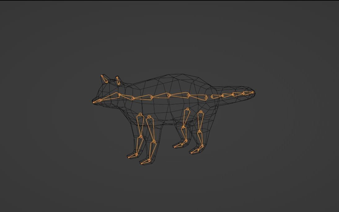 Low poly raccoon free VR / AR / low-poly 3D model rigged | CGTrader