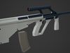 3D Model Collection Modern Rifles Pack vol 01 - Low Poly Game Ready VR ...