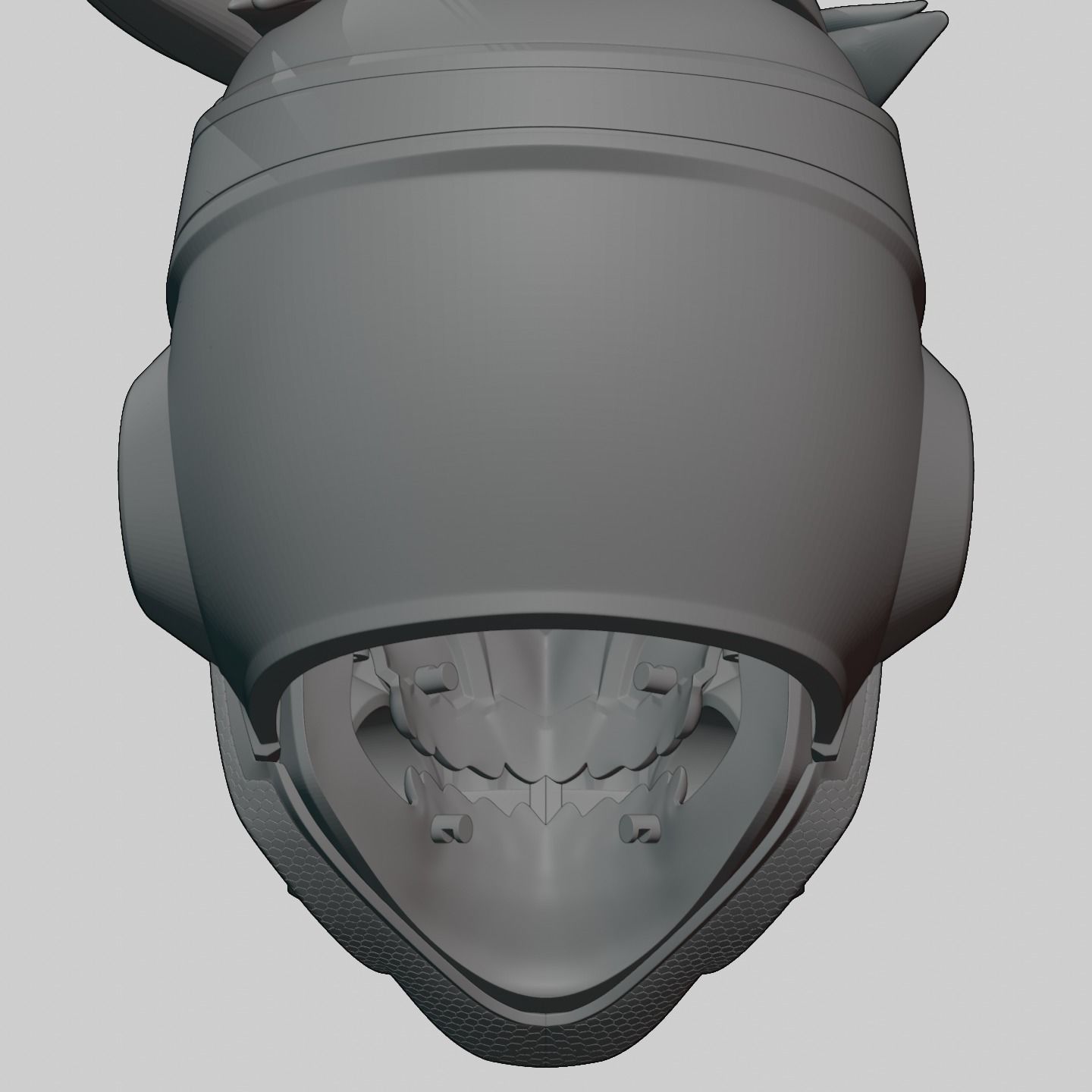 Motorized Cyberdemon Genji Helmet from Overwatch 2 3D model 3D ...