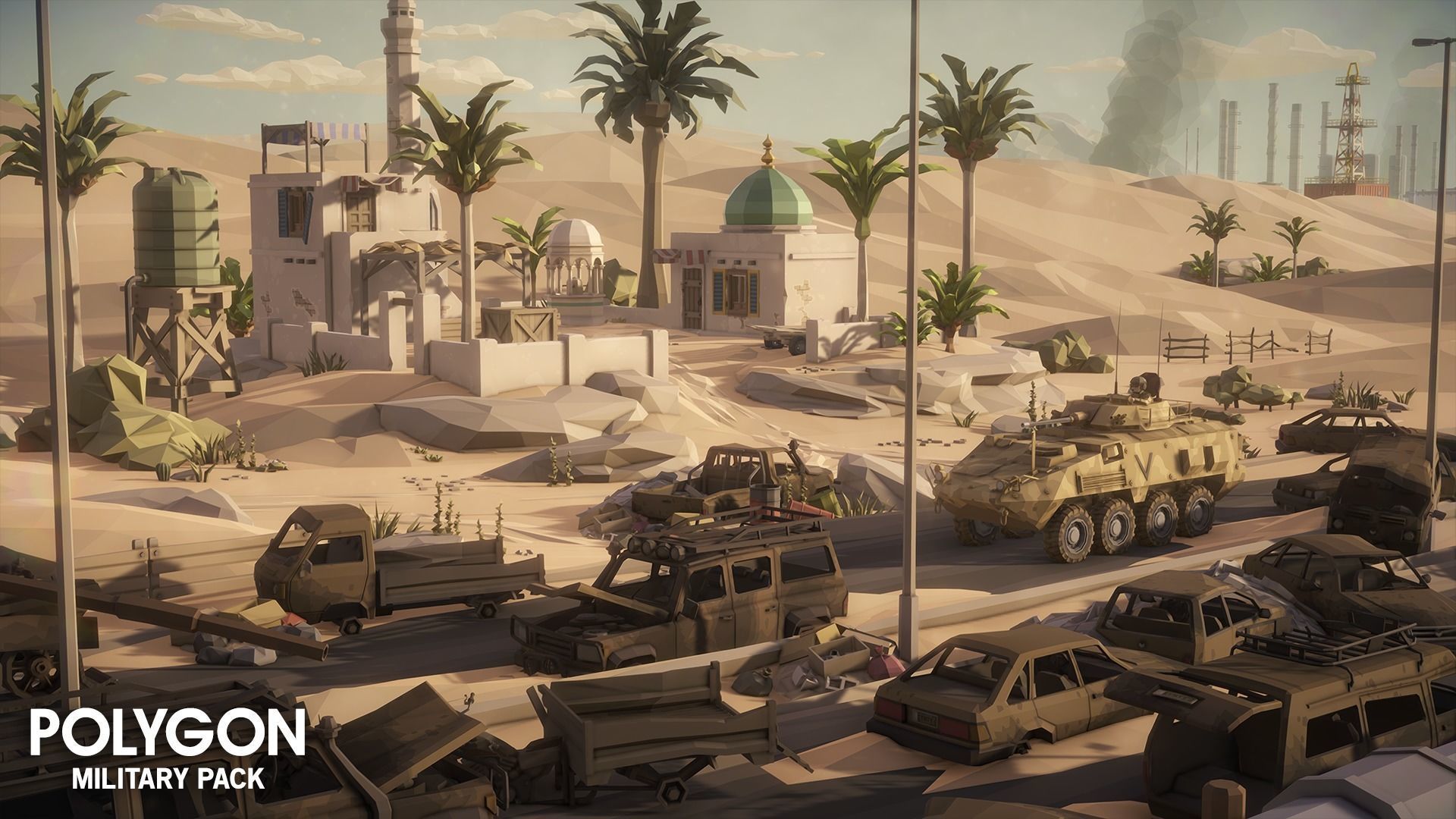 3D model POLYGON - Military VR / AR / low-poly | CGTrader