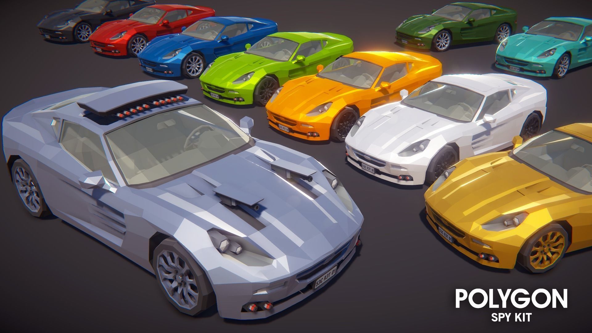 3D model POLYGON - Spy Kit VR / AR / low-poly | CGTrader