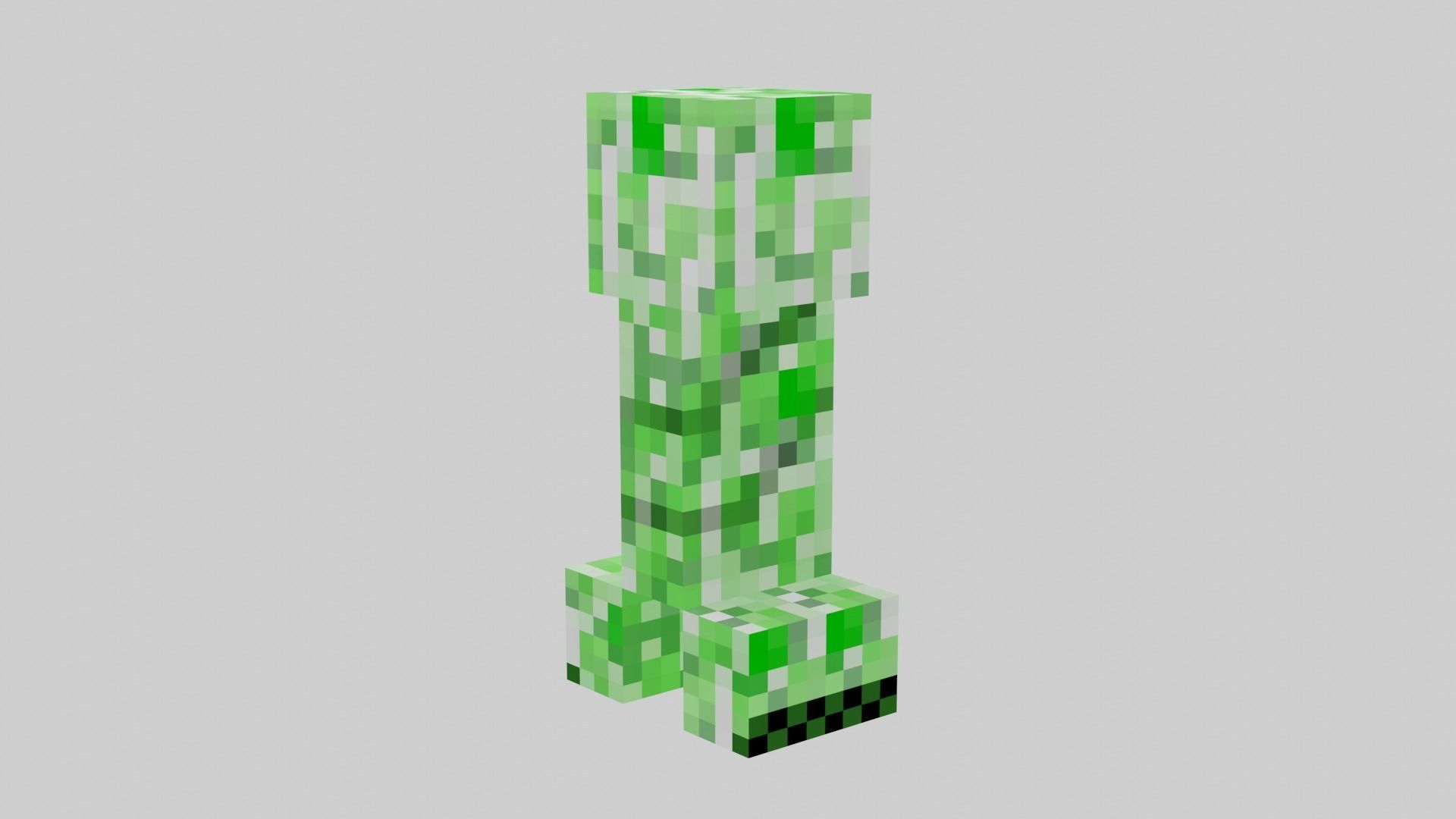 Minecraft Creeper 3D model | CGTrader