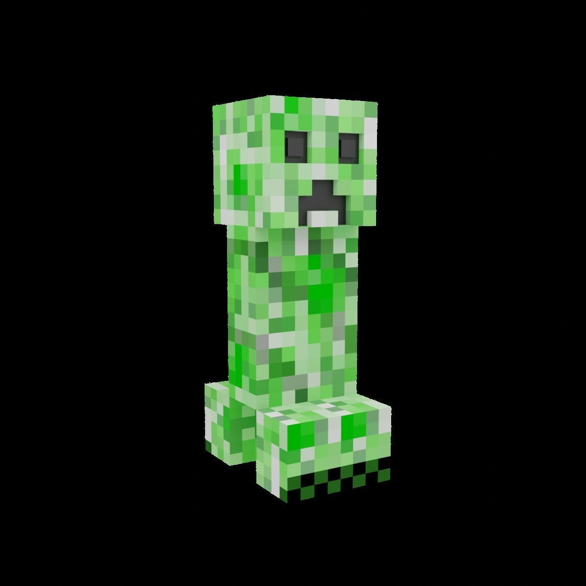 Minecraft Creeper 3D model | CGTrader