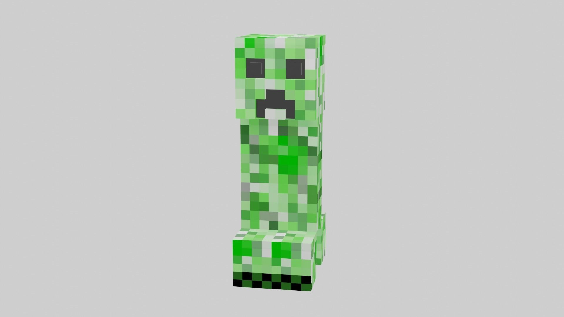 Minecraft Creeper 3D model | CGTrader